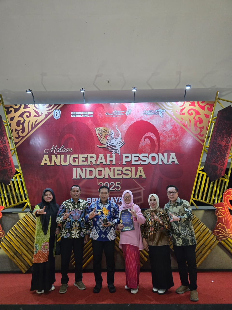 API Award 2025, Lebong Raih Juara II Katagori Destinasi Kreatif