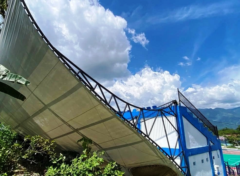 Belum Difungsikan, Atap Tribun Sport Center di Lebong Roboh, Ini ...
