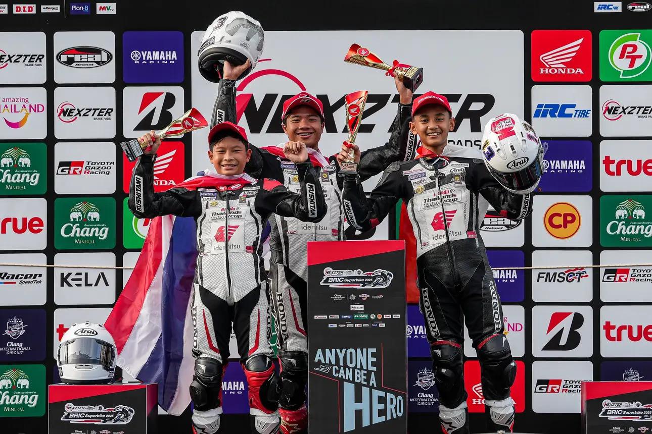 Melaju Kencang, Pembalap Binaan Astra Honda Kibarkan Merah Putih di ...