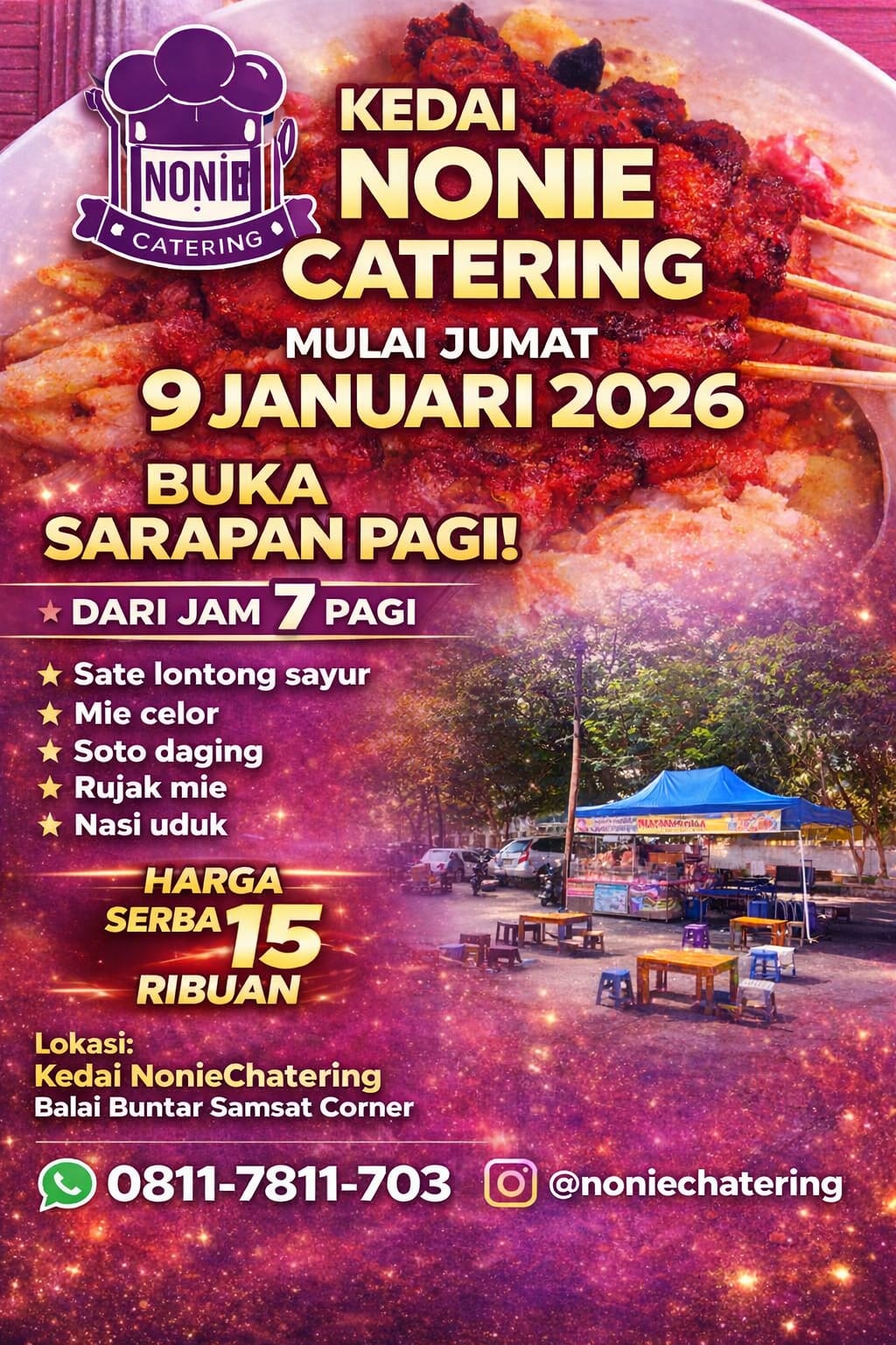 Hadirkan Menu Sarapan Khas, Kedai Nonie Catering Siap Manjakan Lidah ...