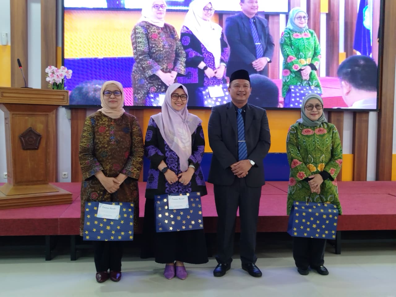 Pisah Sambut Rektor UNIB, 4 Wakil Rektor Dilantik, Berikut Daftarnya