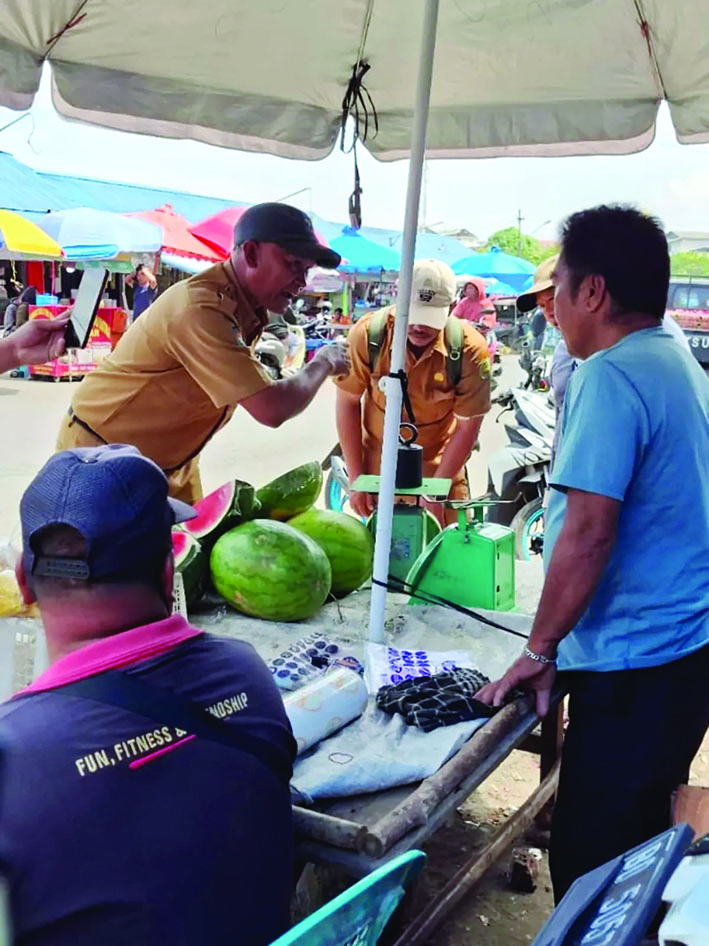 Timbangan Curang PKL Panorama Disita